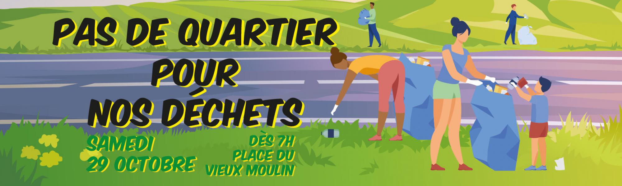 Pas de quartier pour nos déchets - Ville de Petite-Île